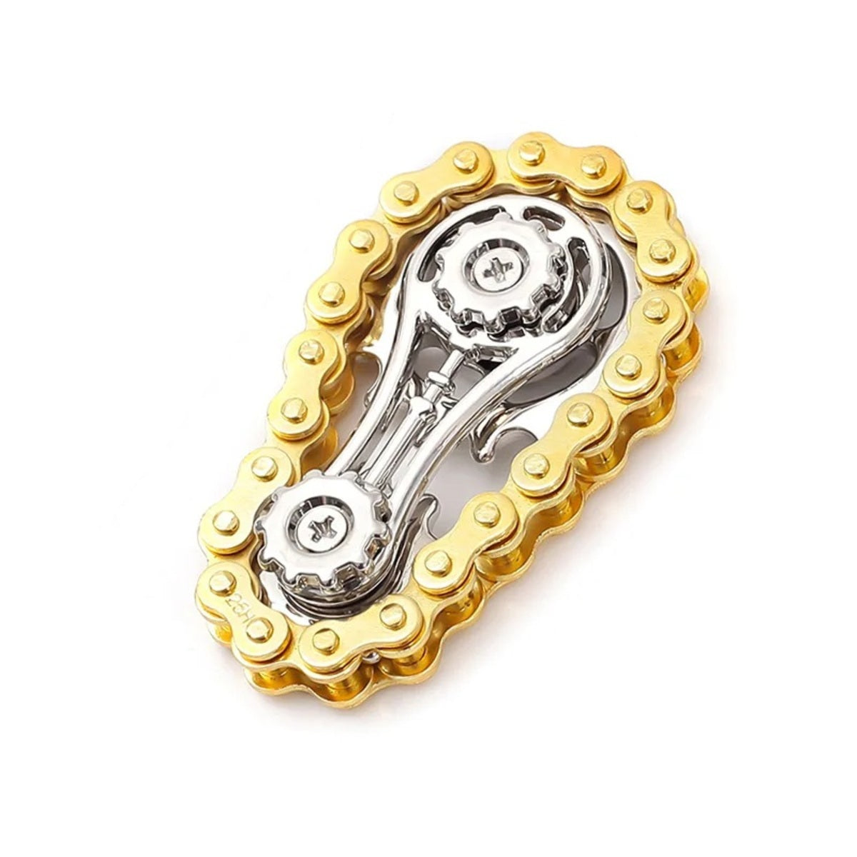 Metal Sprocket Flywheel Fidget Spinner – Anxiety Relief for Adults And