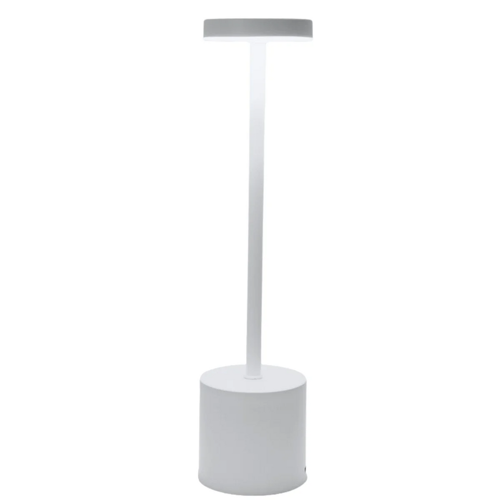 LED Rechargeable Touch Metal Table Lamp