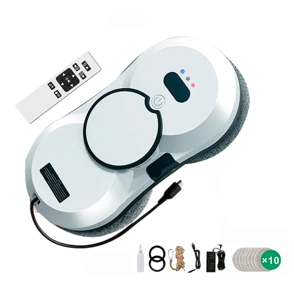 Smart Glass Cleaning Robot – Automatic Water Spray Anti-Drop Design