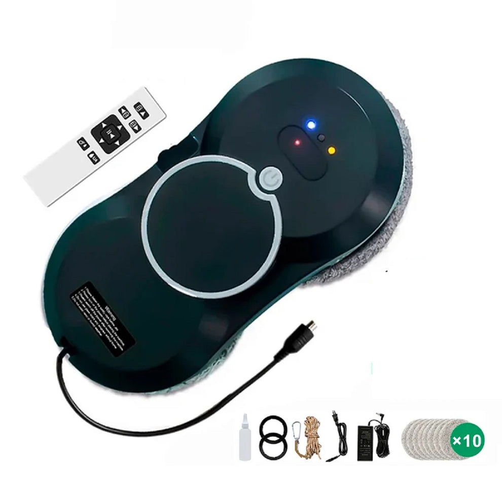 Smart Glass Cleaning Robot – Automatic Water Spray Anti-Drop Design