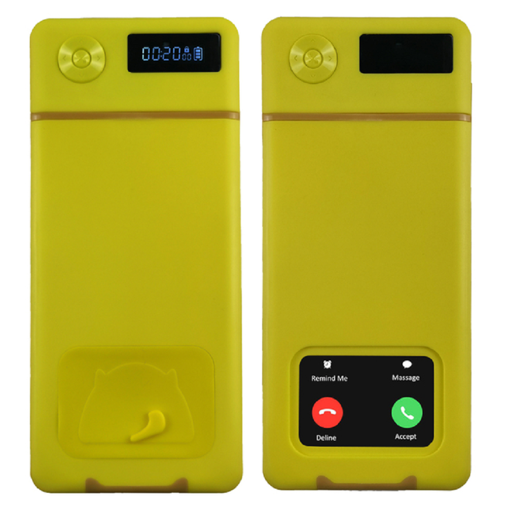 Students smartphone timer locker addiction self-control