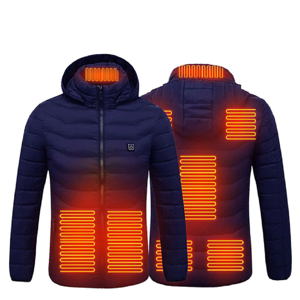 Men's & women's 9 areas heated electric thermal jacket