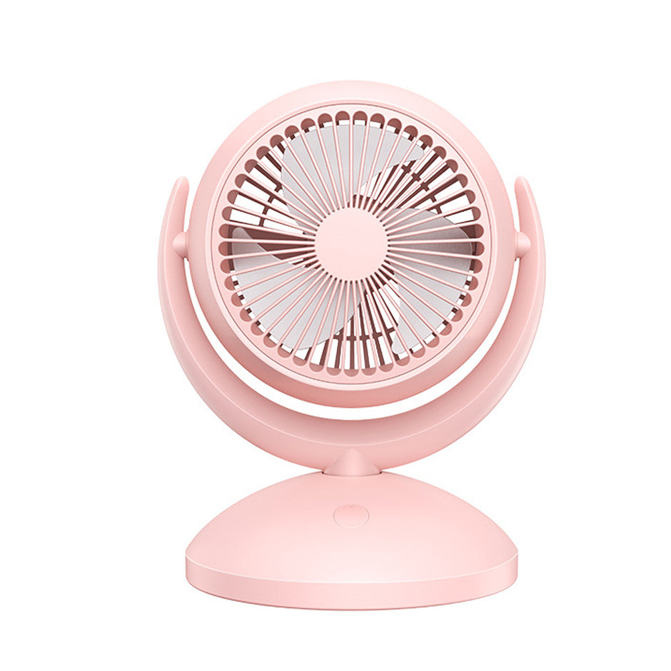 4 Speed adjustable 360° rotation silent air cooling fan blxck norway™