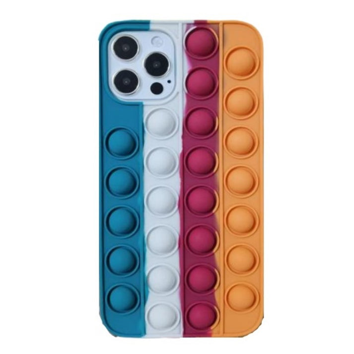 3D push rainbow bubble play game case for iphone blxcknorway™