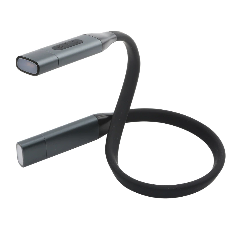 3 Colors Brightness Stepless Dimming Neck Reading Light Lamp