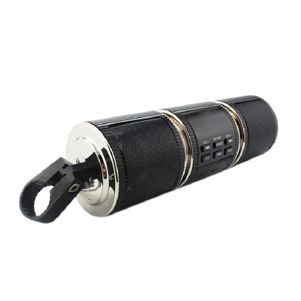 Bluetooth Motorcycle Handlebar Audio Amplifier Stereo Speaker BLXCK NO